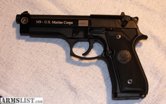 ARMSLIST - For Sale/Trade: BERETTA M9 USMC COMMEMORATIVE 9MM PISTOL