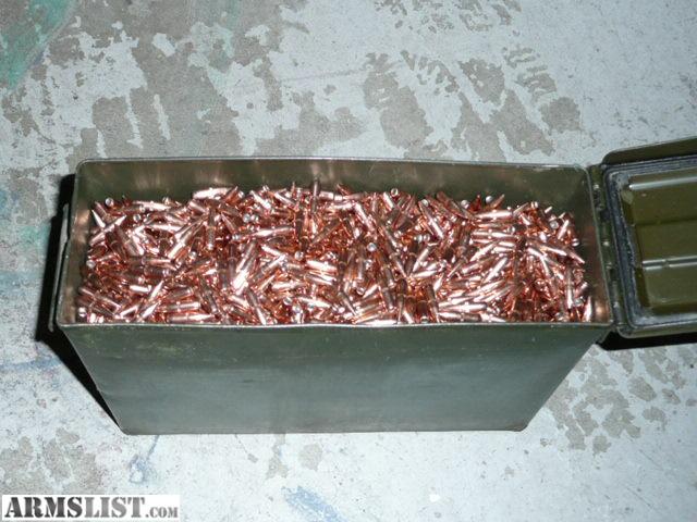 ARMSLIST - For Sale: 62 grain .223 bullets, SS109, Steel Core, 5000 pcs