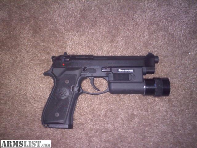 ARMSLIST - For Sale: Beretta M9 with original surefire