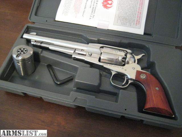 ARMSLIST - For Sale: Ruger Old Army stainless w/ conversion cylinder