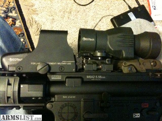 ARMSLIST - For Sale/Trade: Eotech 511 with 4x Magnifier
