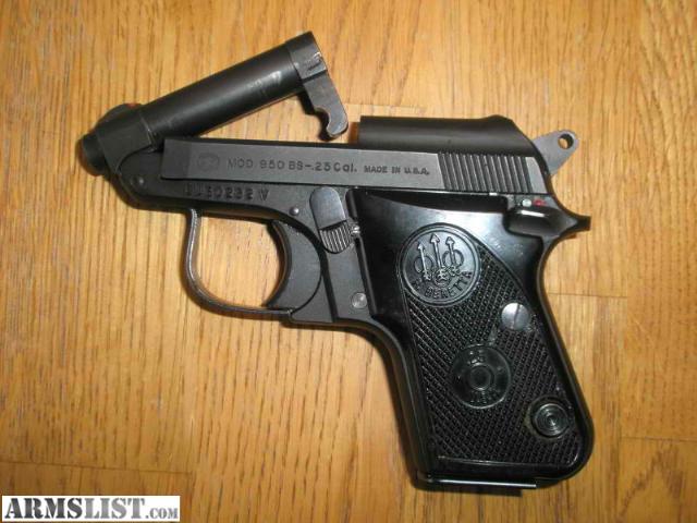 ARMSLIST - For Sale: Beretta .25 Pistol – Priced to Sell!