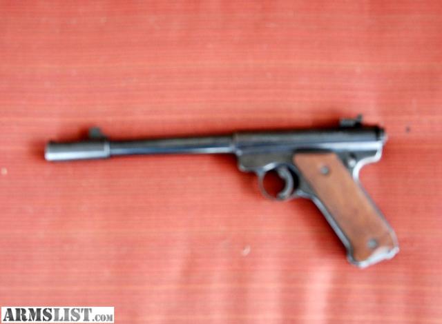 ARMSLIST - For Sale: RUGER MARK 1 WITH A RUGER FACTORY MUZZLE BRAKE