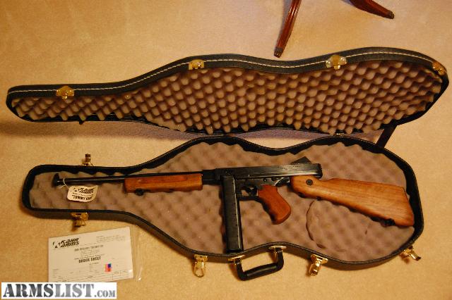 ARMSLIST - For Sale/Trade: Thompson Semi-Auto 45 ACP 'Tommy Gun ...