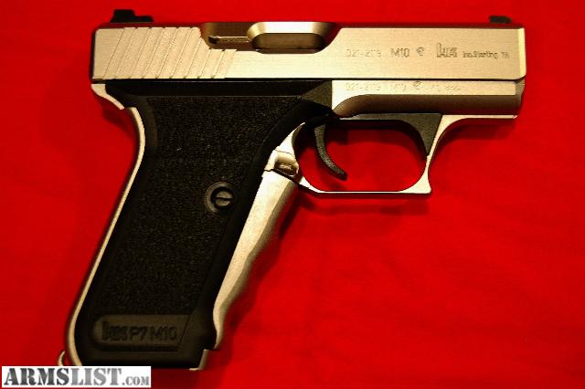 ARMSLIST - For Sale: HK H&K P7M10 P7 M10 MINT Condition Box, Man, Tools