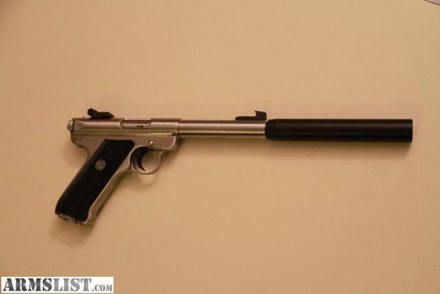 ARMSLIST - For Sale: Ruger Mark II Target Pistol - Threaded for Supressor