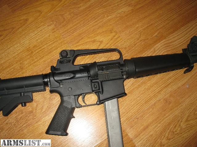 ARMSLIST - For Sale: AR15 9mm m4 style