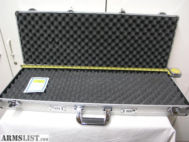 ARMSLIST - For Sale: Aluminum locking gun case 34x12x4