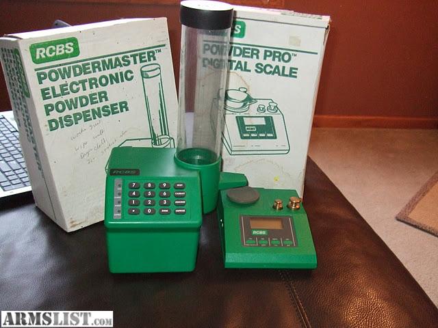 ARMSLIST - For Sale: RCBS Powdermaster Dispenser and scale