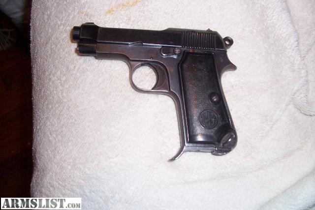 ARMSLIST - For Sale: Beretta 38 cal Mod 1934 pistol