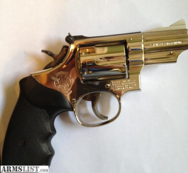 ARMSLIST - For Sale: S&W Nickel Plated .357 Mag. Model 19-4