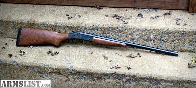 ARMSLIST - For Sale: H+R 12 gauge rifled slug gun, single shot