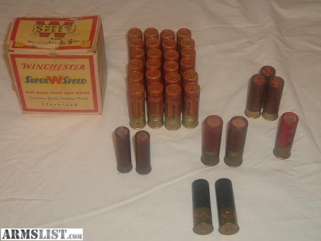 ARMSLIST - For Sale: Partial Collection Pre-WW2 Factory Shotgun Shells