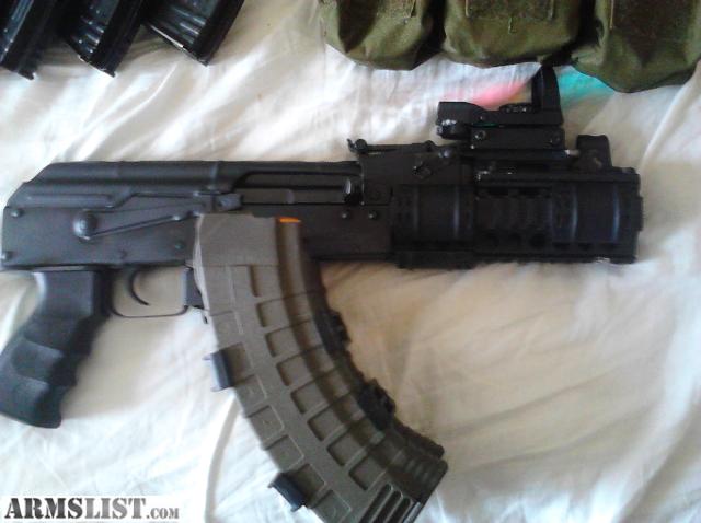 ARMSLIST - For Sale/Trade: Ak mini draco with lots of extras