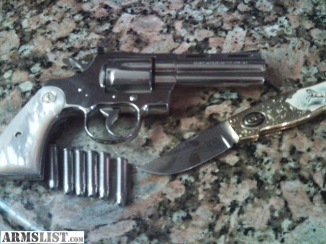 ARMSLIST - For Sale: COLT PYTHON 357 MAGNUM WITH PEARL GRIPS