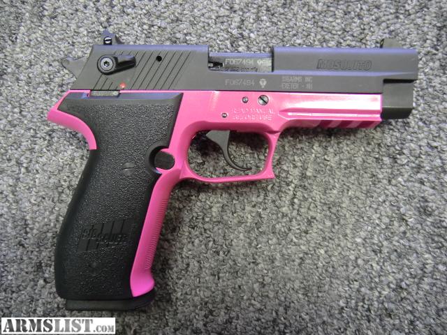 ARMSLIST - For Sale: Pink Sig Mosquito .22lr Pistol Nice