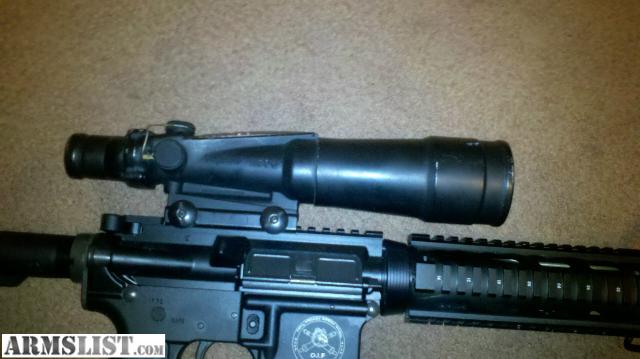 ARMSLIST - For Sale: Trijicon TA55 ACOG 5.5x50mm Tactical Rifle Scope ...