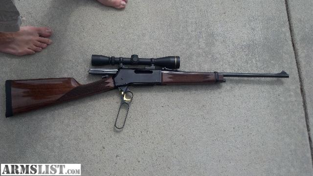 ARMSLIST - For Sale: Browning BLR 308 caliber w/ Leupold Scope