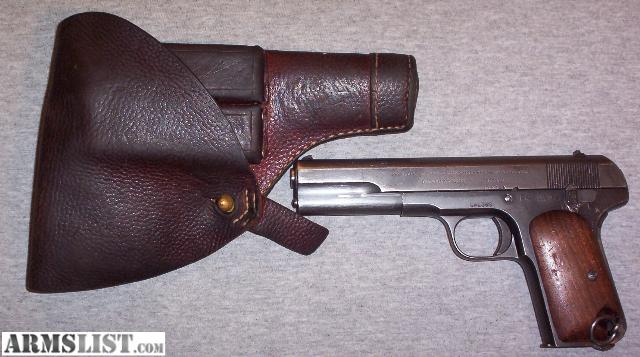 ARMSLIST - For Sale: (PRICED REDUCED) M1903 FN/BROWNING .380acp