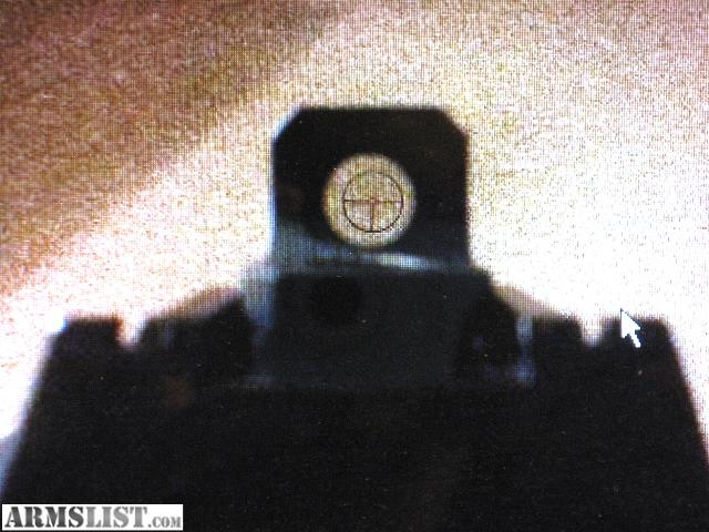 ARMSLIST - For Sale: FN P90/PS90 black ring/red tritium sight