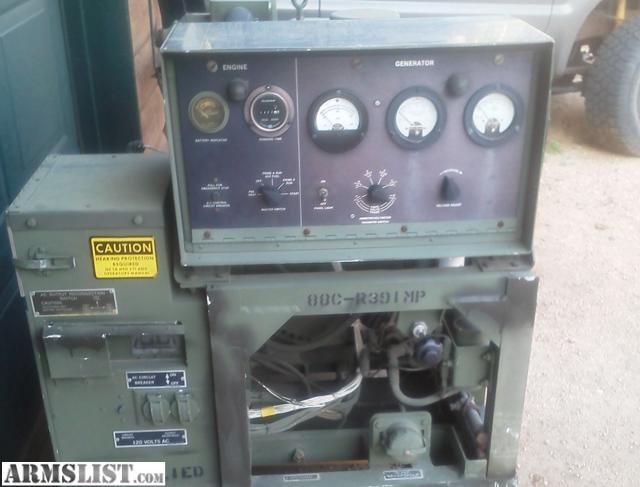 ARMSLIST - For Sale: MEP-002A Military Generator Set