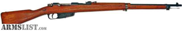 ARMSLIST - For Sale: M1941 6.5 Carcano rifle.