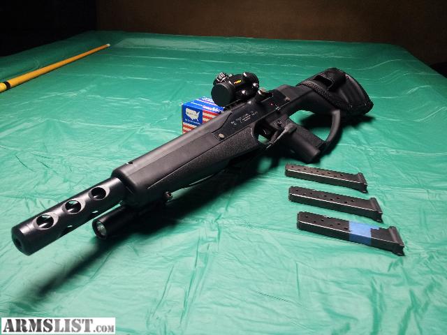 ARMSLIST - For Trade: Custom Hi Point 995 9mm carbine