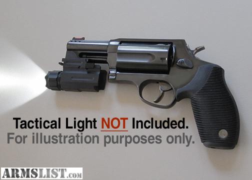 ARMSLIST - For Sale: Taurus Judge 3" Ported Barrel & Tactical Rail