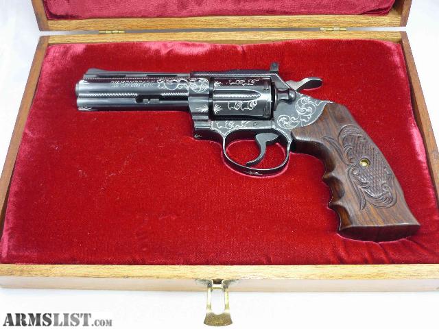 ARMSLIST - For Sale: Colt Diamondback 38 Spec Revolver ENGRAVED