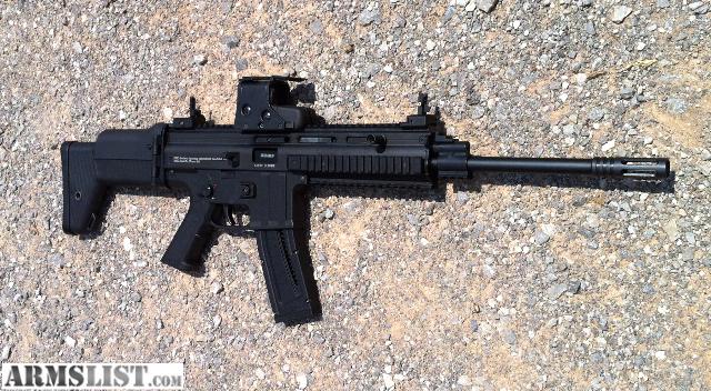 ARMSLIST - For Sale: ISSC MK22 Scar style rifle with EOTech clone