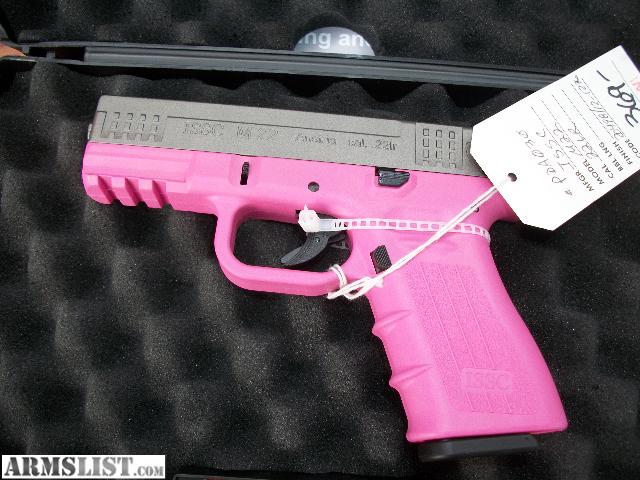 ARMSLIST - For Sale/Trade: ISSC M22 Pink and Brushed Chrome *Perfect ...