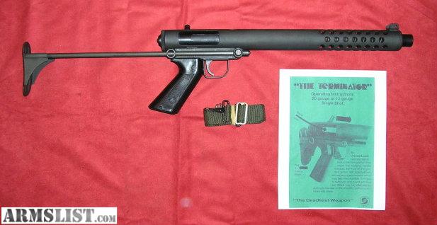 ARMSLIST - For Sale: Very Rare Cobray "Terminator" Shotgun, 12 GA