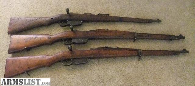 ARMSLIST - For Sale: 3 Steyr Mannlicher M95 (M1895) rifles (Austro-Hungary)