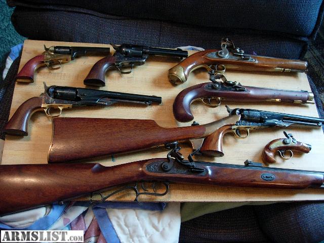 ARMSLIST - For Sale: black powder collection