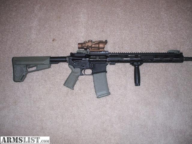 ARMSLIST - For Trade: Tactical AR-15 w/Trijicon ACOG *updated*
