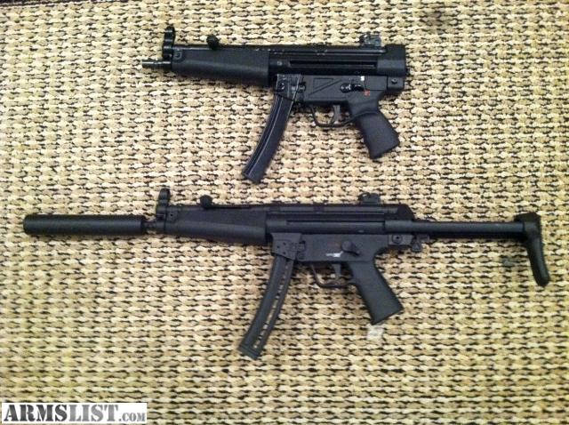 ARMSLIST - For Sale: H&K umarex MP5 .22lr