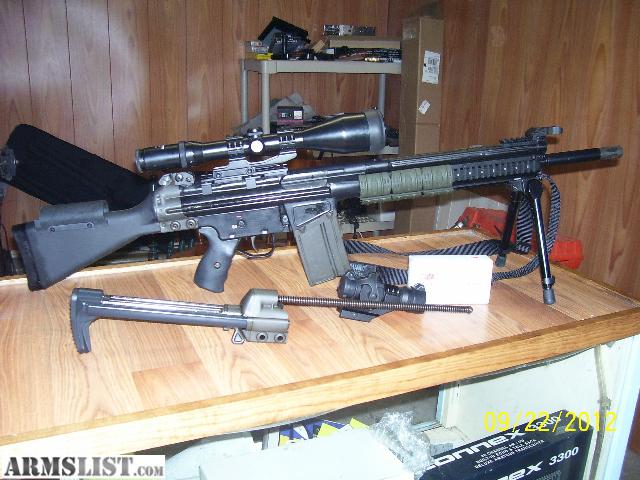 ARMSLIST - For Sale/Trade: 7.62/308 Semi-Auto Battle/Sniper Rifle