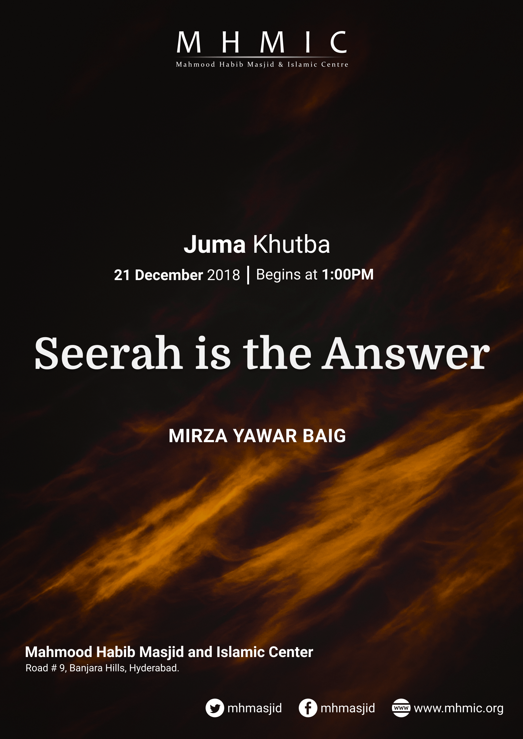 Juma Khutba - Seerah is the Answer - Khutba 2 by Mirza Yawar Baig ...