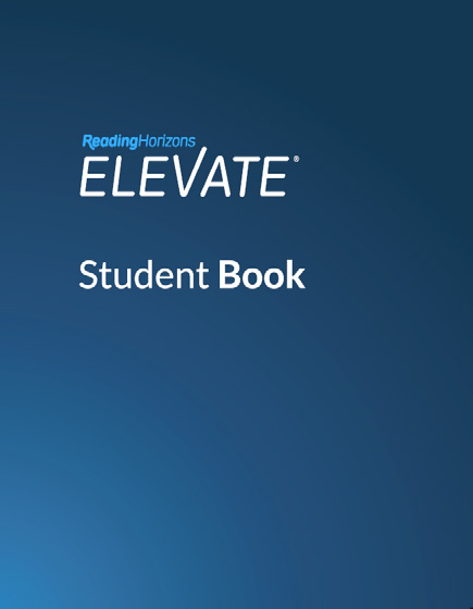 Material Details for Reading Horizons Elevate: Student Book - MIDAS