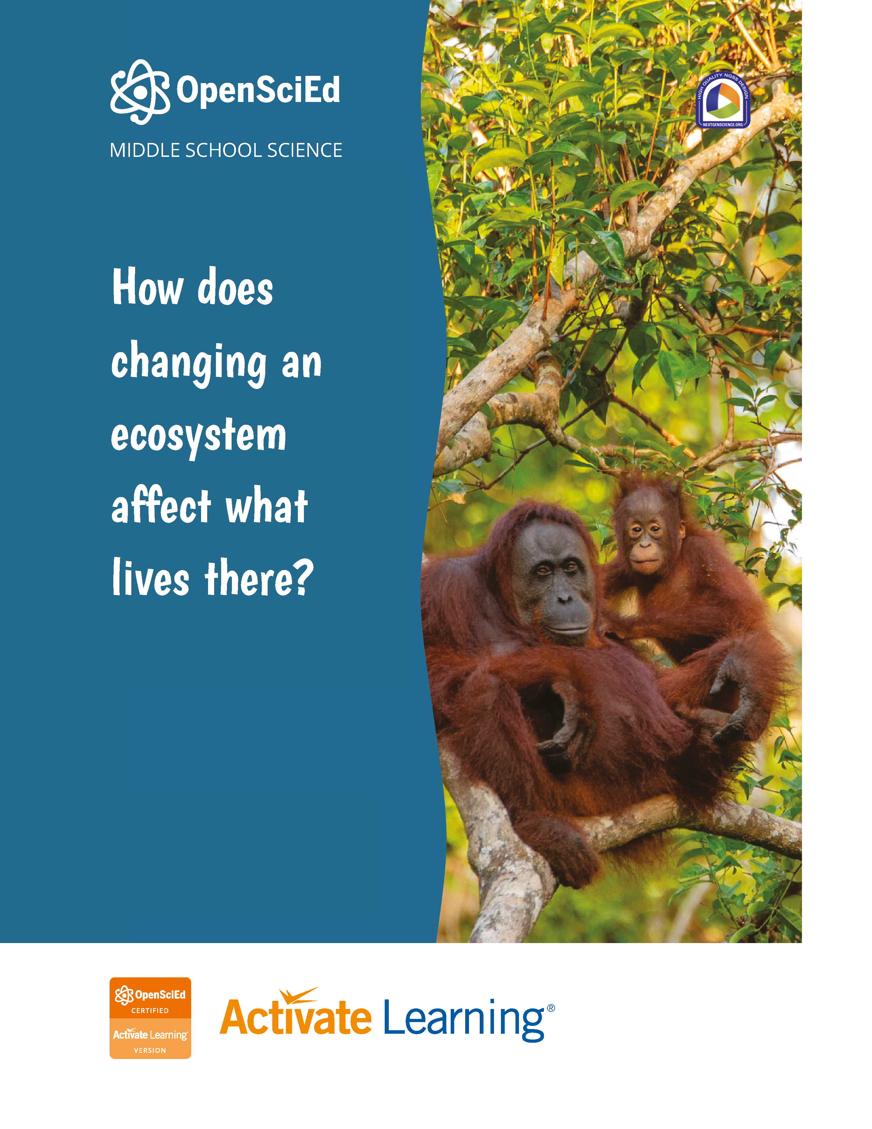 Material Details for OpenSciEd -7.5 Ecosystem Dynamics - MIDAS