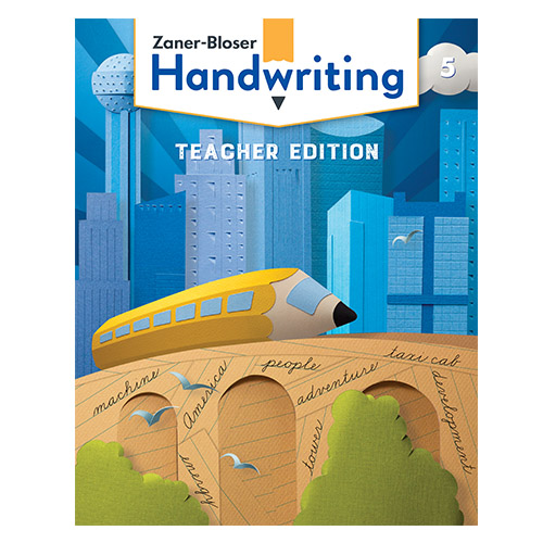 Material Details for Zaner-Bloser Handwriting © 2020 Grade 5 - MIDAS