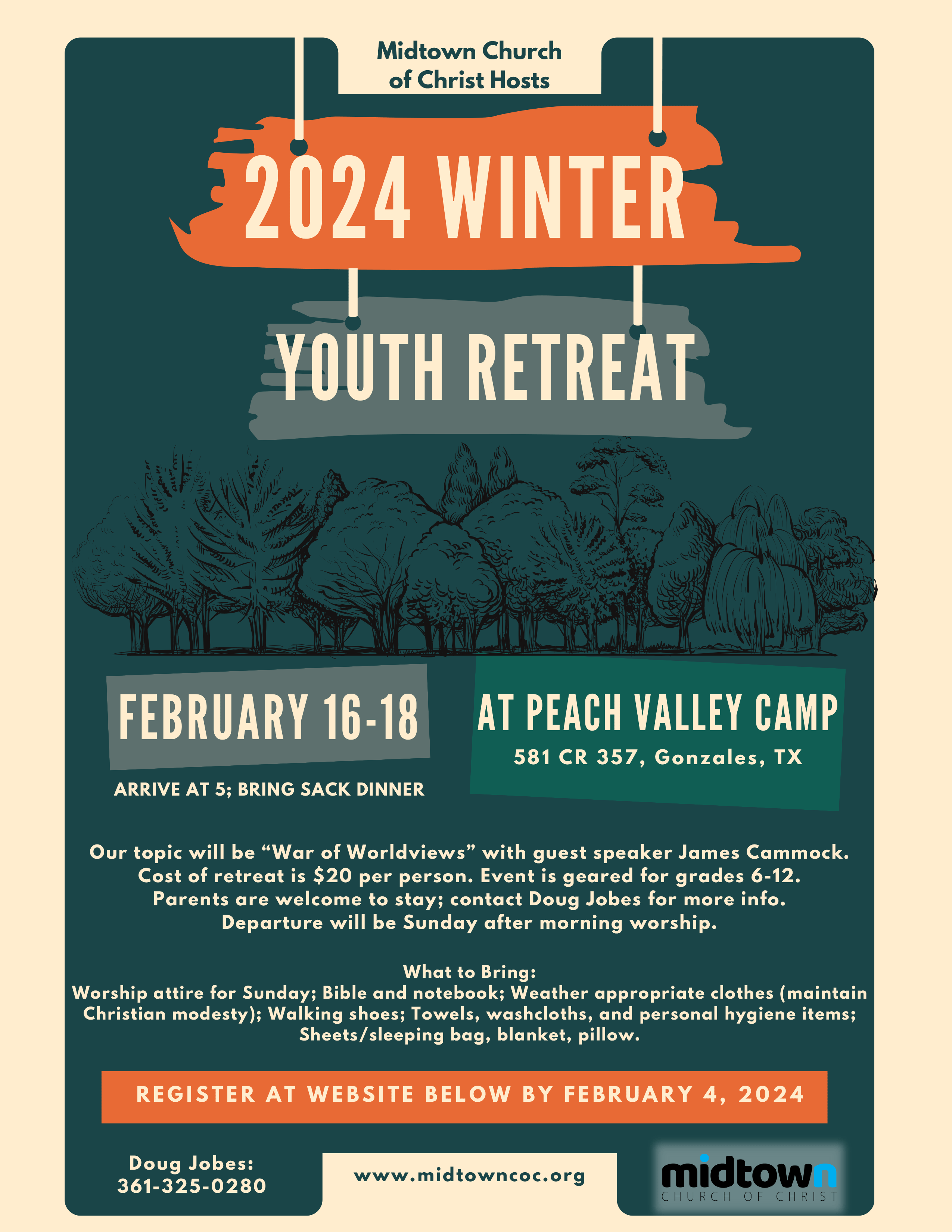 2024 Winter Youth Retreat – Midtown Church of Christ
