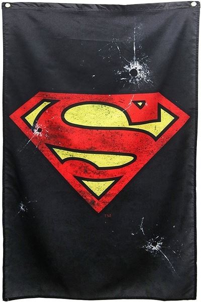 DC Comics Superman Logo Banner | Mind Games Canada