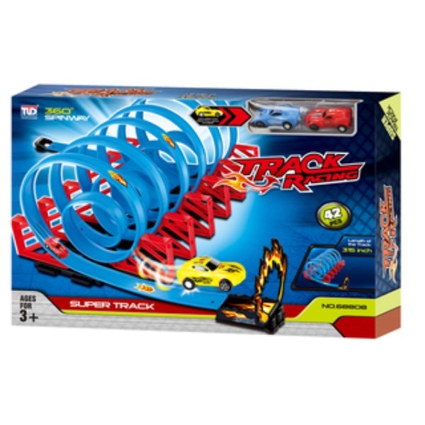 Super Track Whirlwind 42 Pieces Super Action Set | Mind Games Canada