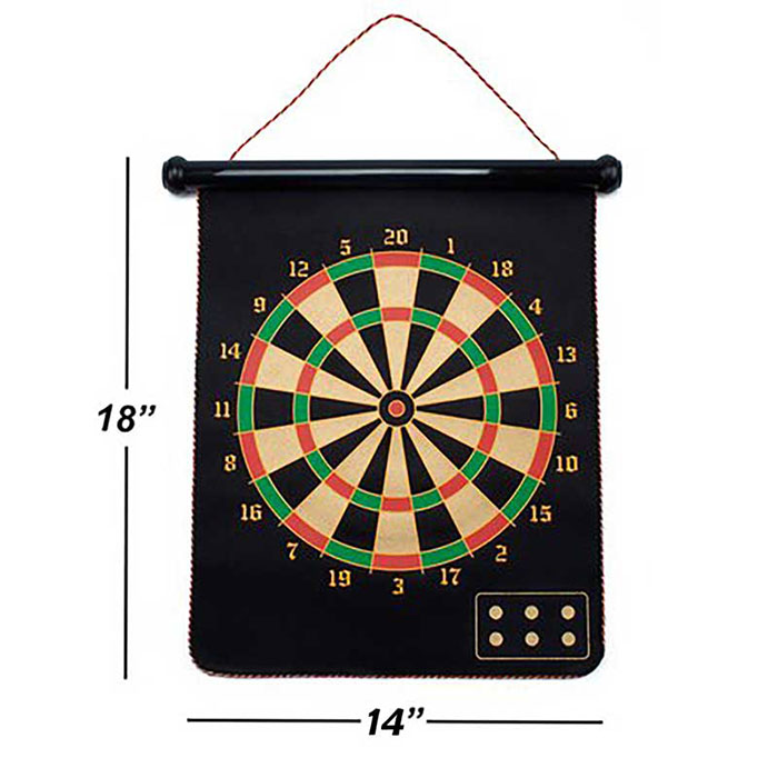 Roll Up Magnetic Dart Set Mind Games Canada