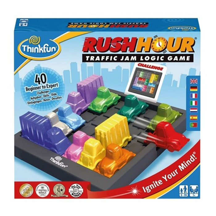 Rush Hour Traffic Jam Board Game | Mind Games Canada