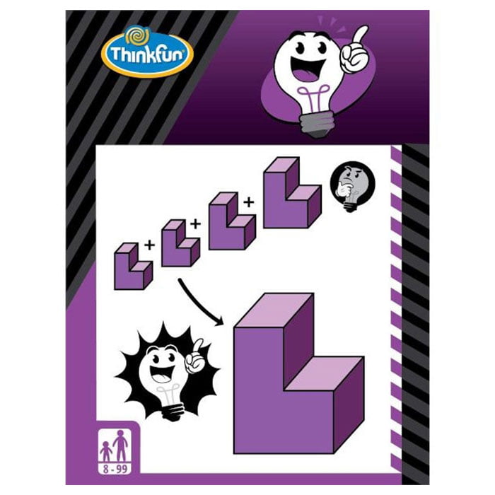 Pocket Brainteaser A-Ha! Fifth Chair Puzzle 4 Pcs | Mind Games Canada