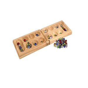 Wooden Mancala Set | Mind Games Canada