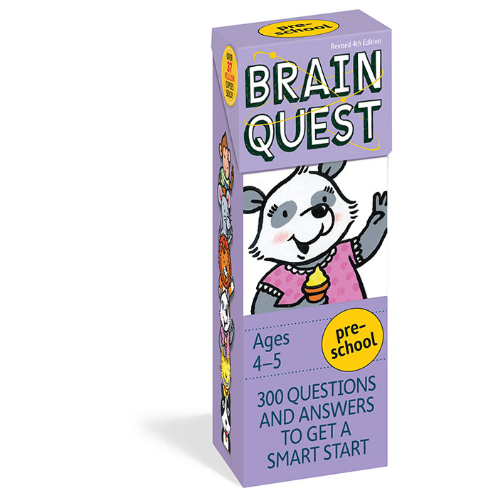 Brain Quest - Pre-school Cards | Mind Games Canada