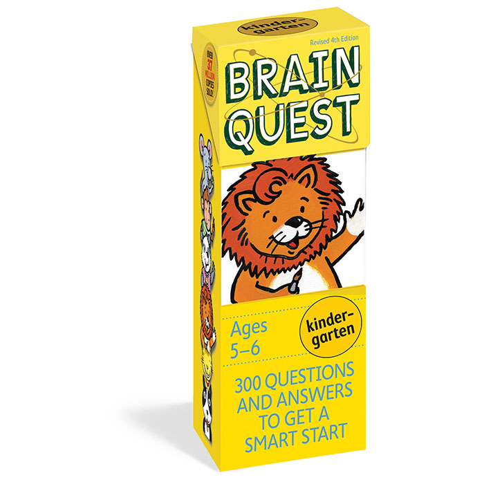 Brain Quest Kindergarten 4th Edition | Mind Games Canada